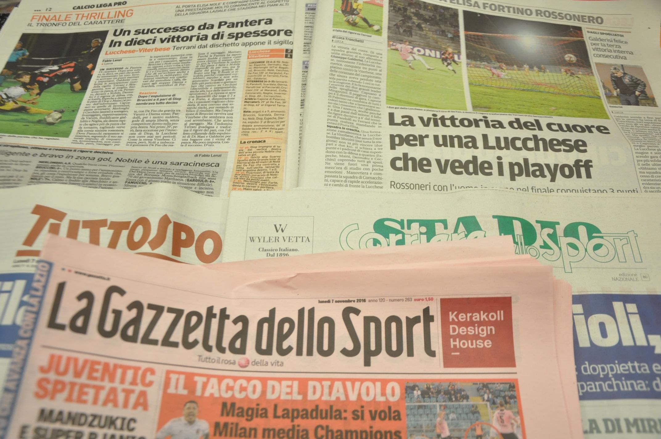 Rassegna stampa: il cuore oltre l'ostacolo » Gazzetta Lucchese Rassegna stampa: il cuore oltre l'ostacolo » Gazzetta Lucchese