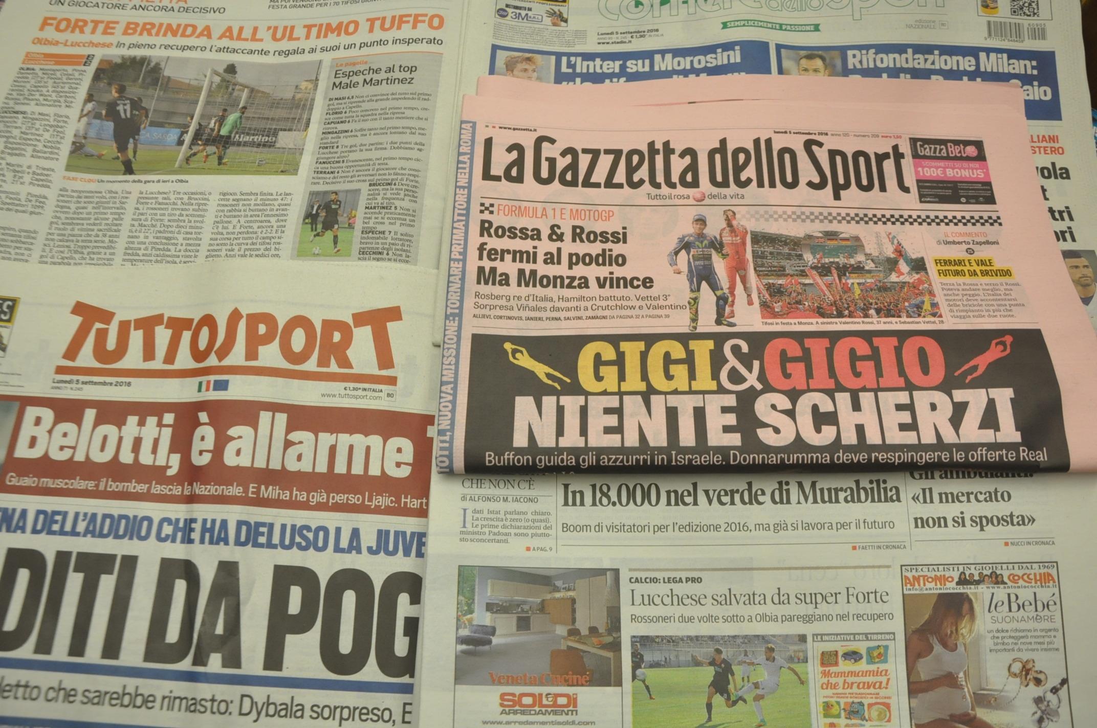 Rassegna stampa: la Lucchese è Forte » Gazzetta Lucchese Rassegna stampa: la Lucchese è Forte » Gazzetta Lucchese